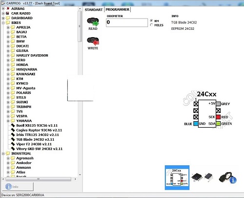 CARPROG 13.77 + REWORK, CarSoftDiag