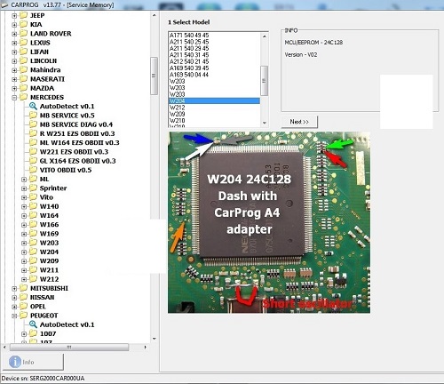 CARPROG 13.77 + REWORK, CarSoftDiag