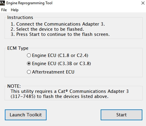 CAT Engine Reprogramming Tool, CarSoftDiag