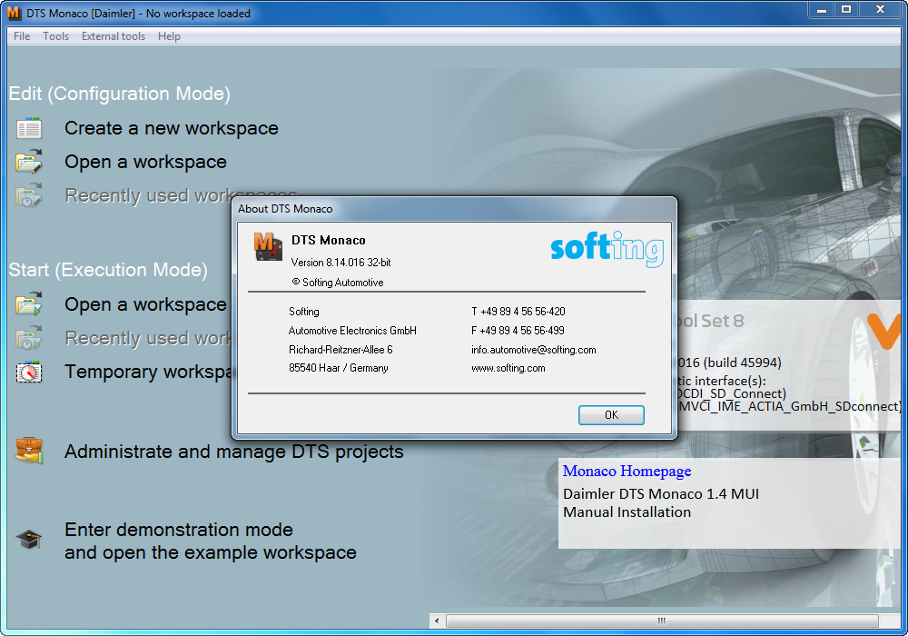 DTS Monaco 8.14.016+ Full License, CarSoftDiag