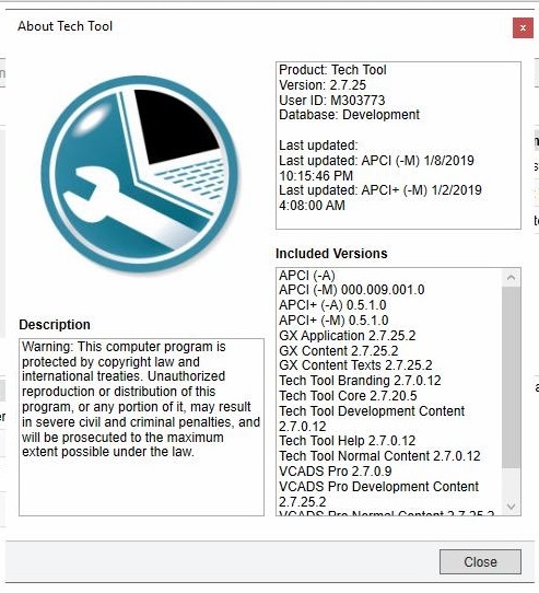 Tech tool 2.7.25 development + developer tool, CarSoftDiag