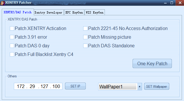 Xentry Patcher RED, CarSoftDiag